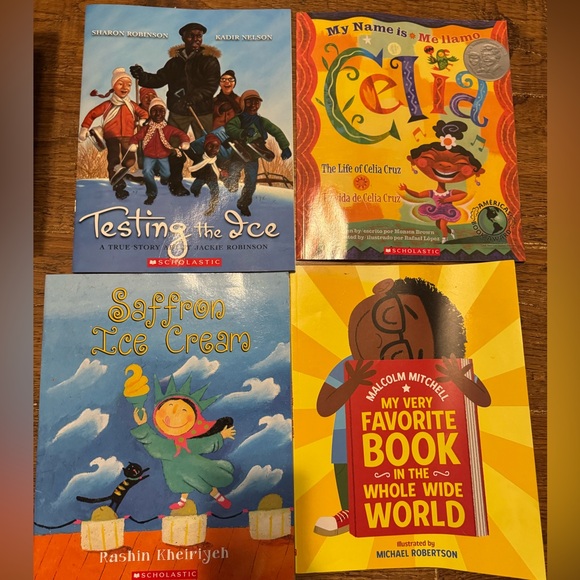 Scholastic | Other | Childrens Books Scholastic Saffron Ice Cream Celia ...